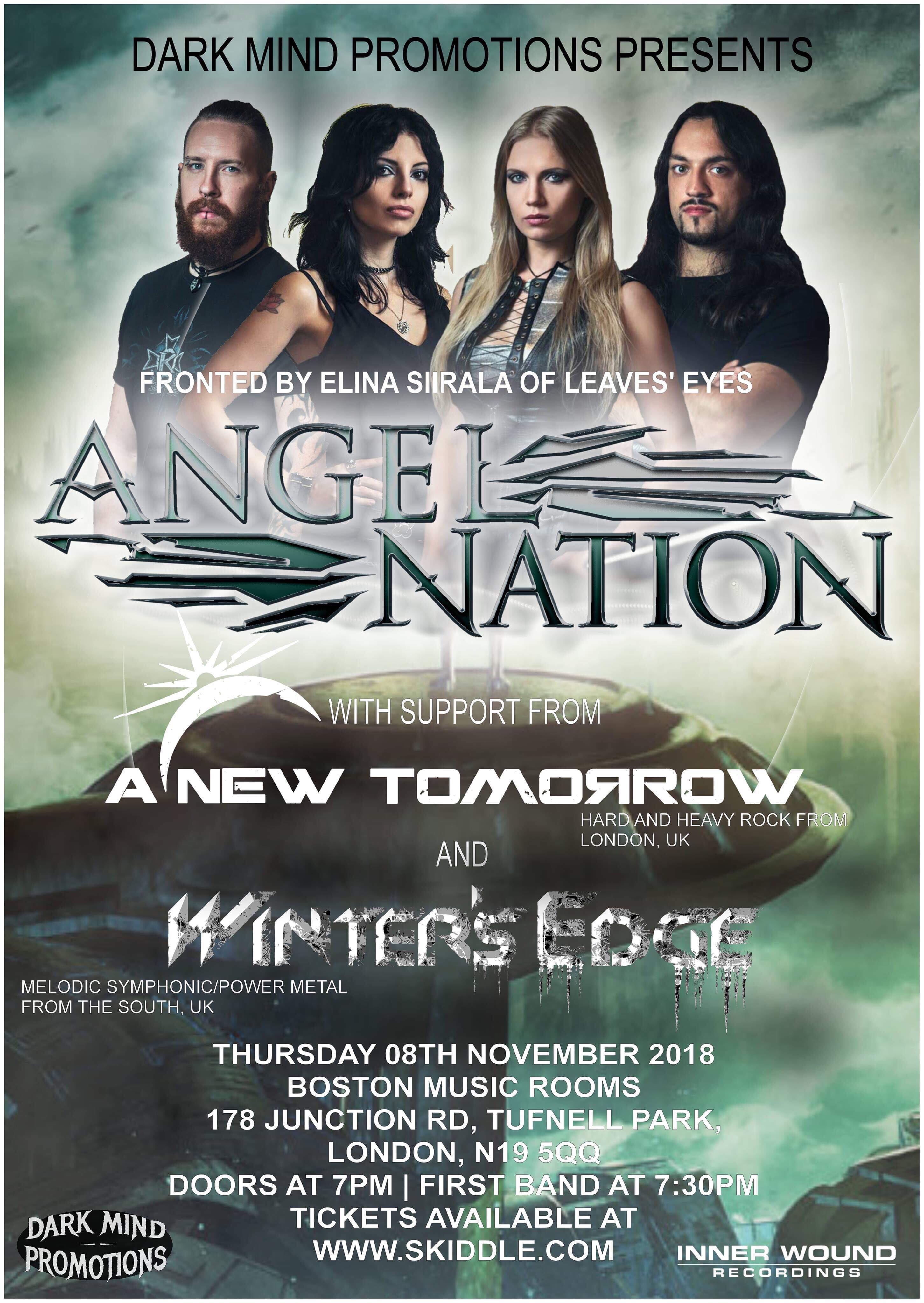 NEWS: Angel Nation To Perform Exclusive UK Date – Rock Out Stand Out