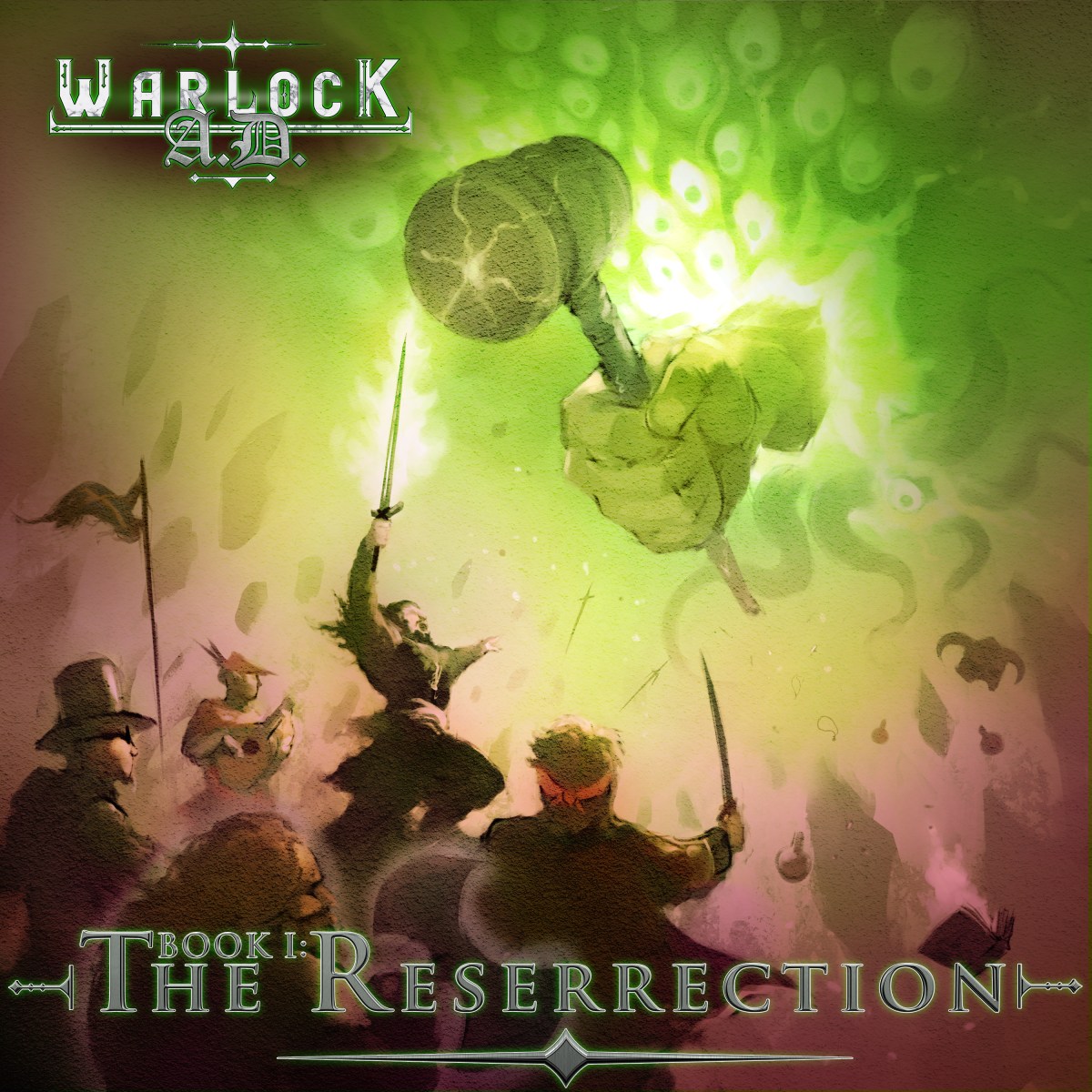 ALBUM REVIEW: Warlock A.D. – Book I: The Resurrection – Rock Out Stand Out